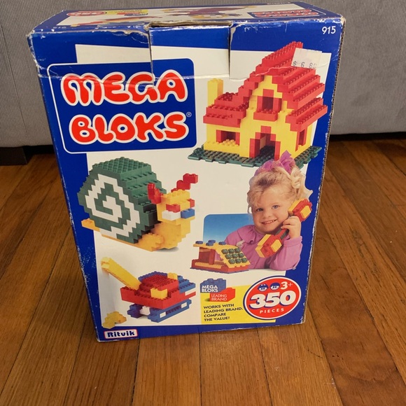 Mega Bloks | Toys | Vintage Mega Blocks Age 3 As Is Comes With ...